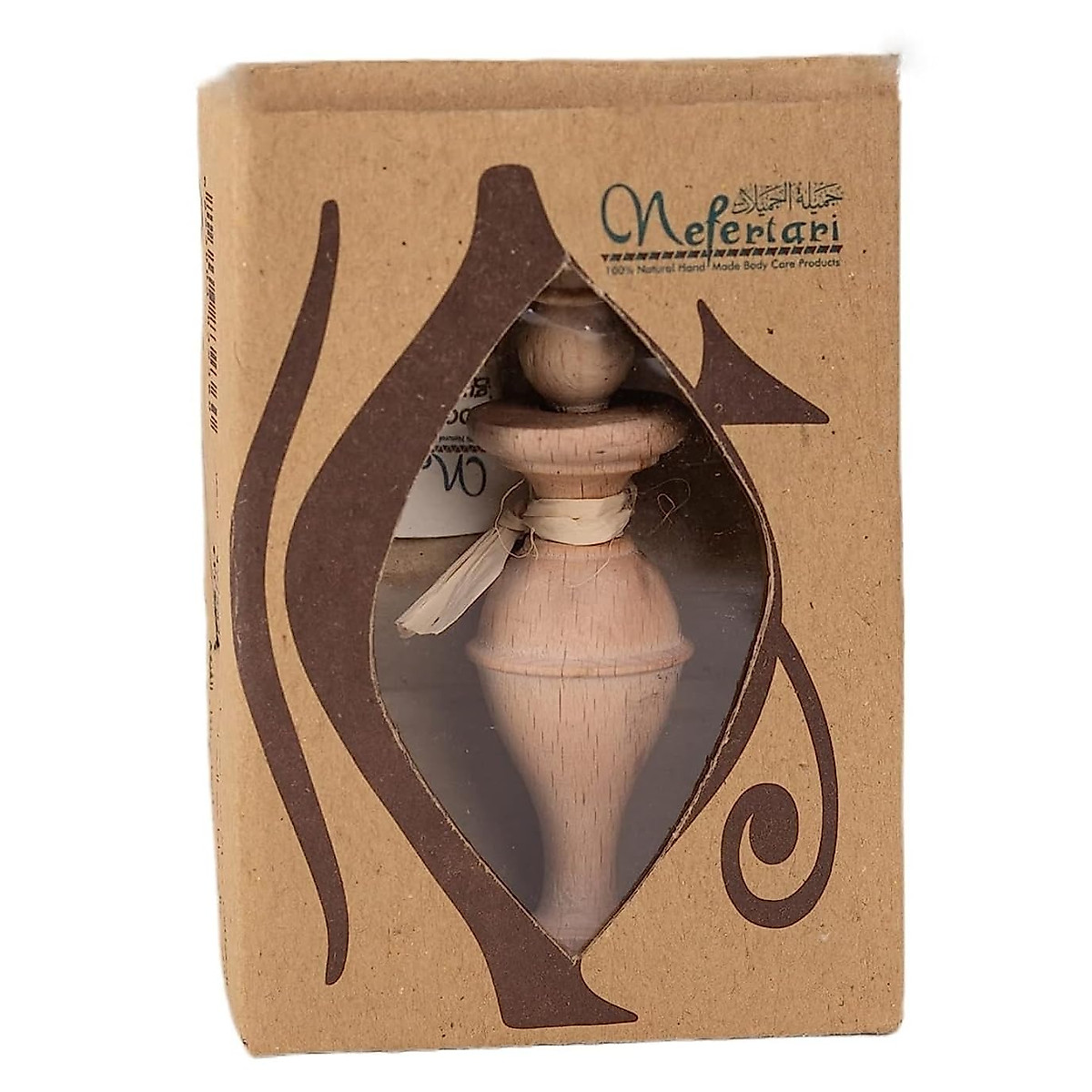 Nefertari 100% Natural Egyptian Eyeliner in Powder Form, Handmade Eyeliner Pharaohs Style