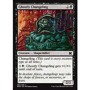 Magic The Gathering - Ghostly Changeling (83/249) - Modern Masters 2015 - Foil