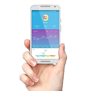 Motorola Smart Nursery Baby & Me Scale – Connected Scale with Baby Growth Tracking