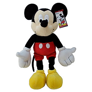 Jay Franco Disney Mickey Mouse Classic Plush Pillow Buddy Super Soft Polyester Microfiber