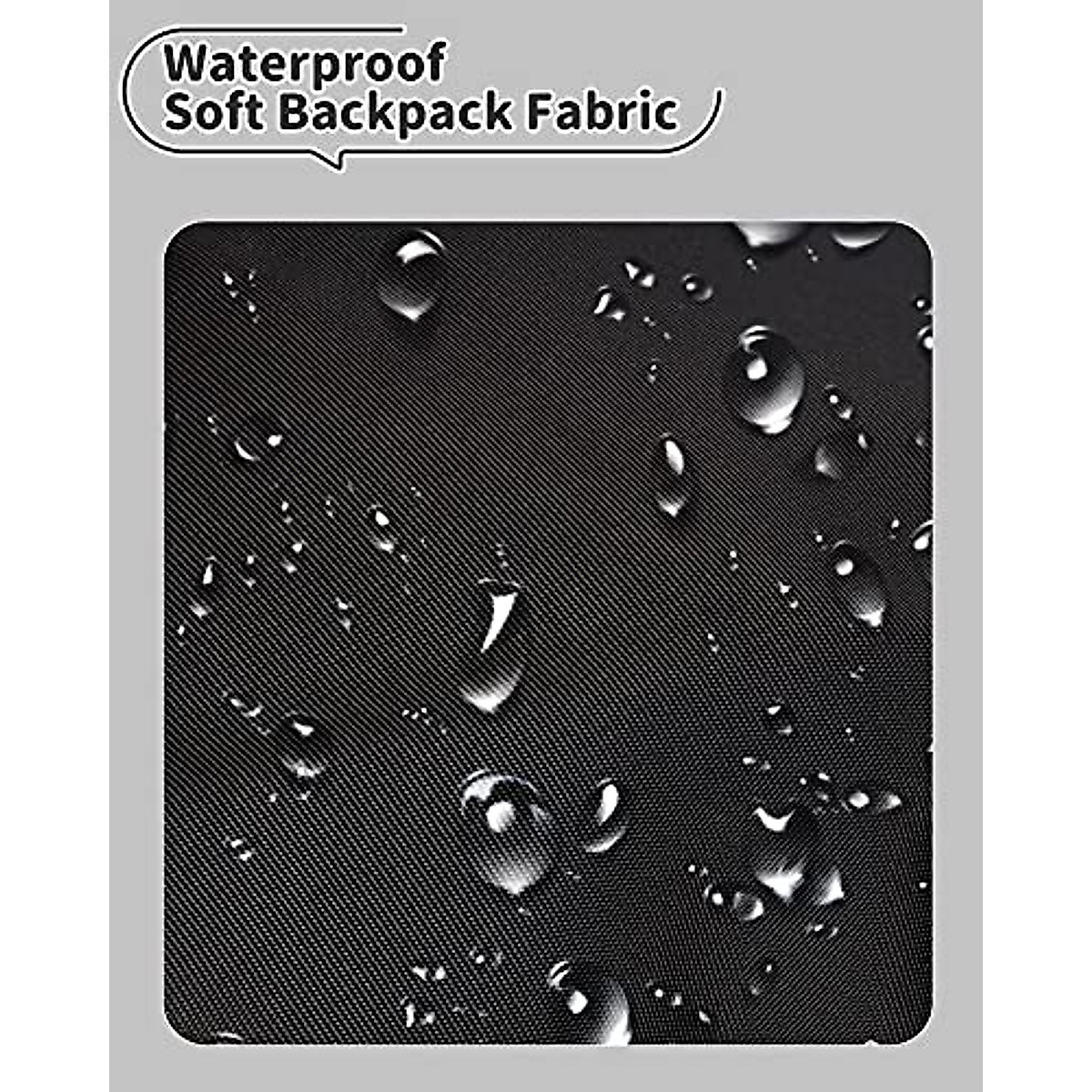 Black School Backpack for Girls Boys Cute Kawaii Lightweight College High School Bookbag for Teens Durable Middle School Students Bags Waterproof Casual Daypack For Men Women