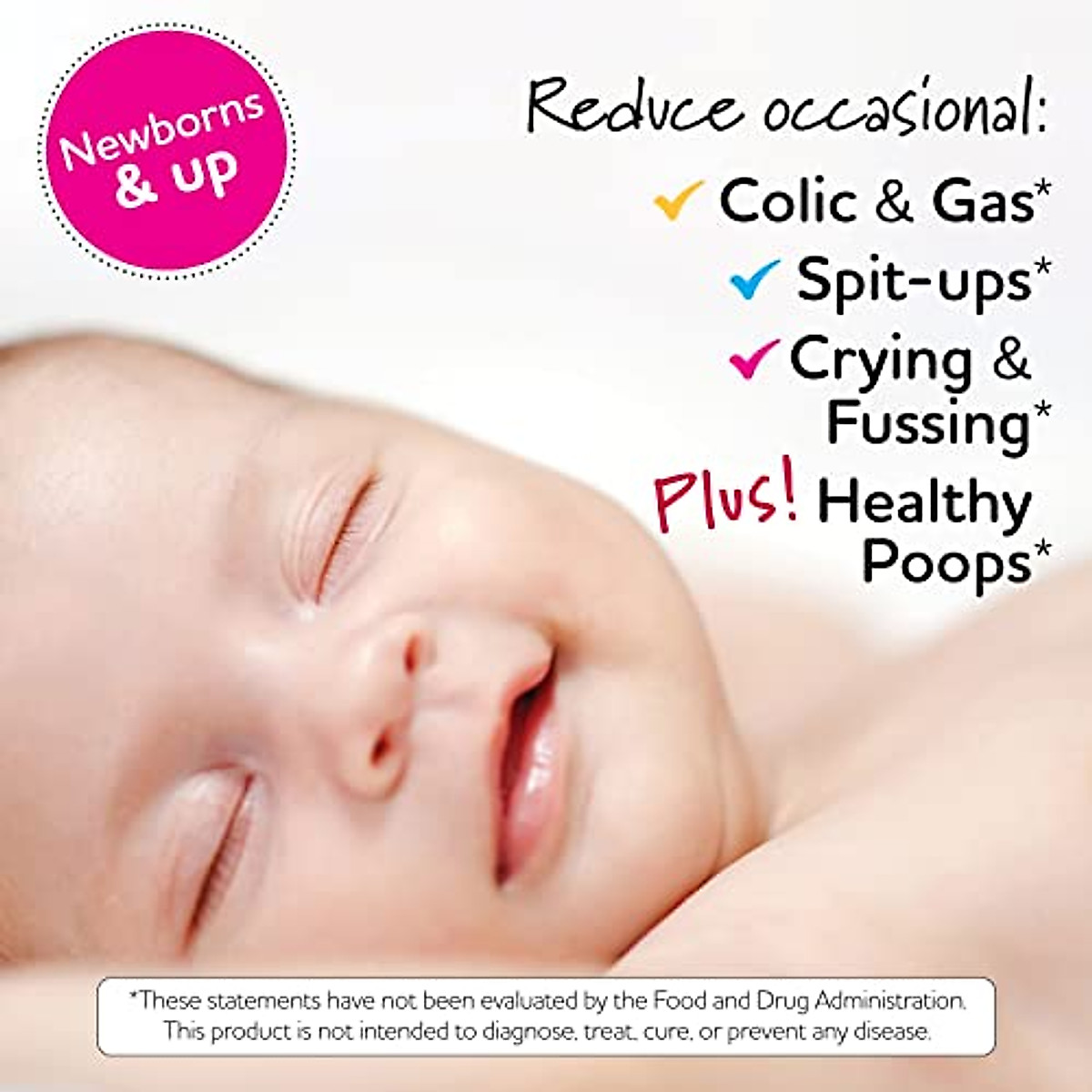 BioGaia Protectis Baby Probiotic Drops | Reduces Colic, Gas & Spit-ups | Healthy Poops | Reduces Crying & Fussing & Promotes Digestive Comfort | Newborns, Babies & Infants 0-12 Months | 0.17 oz