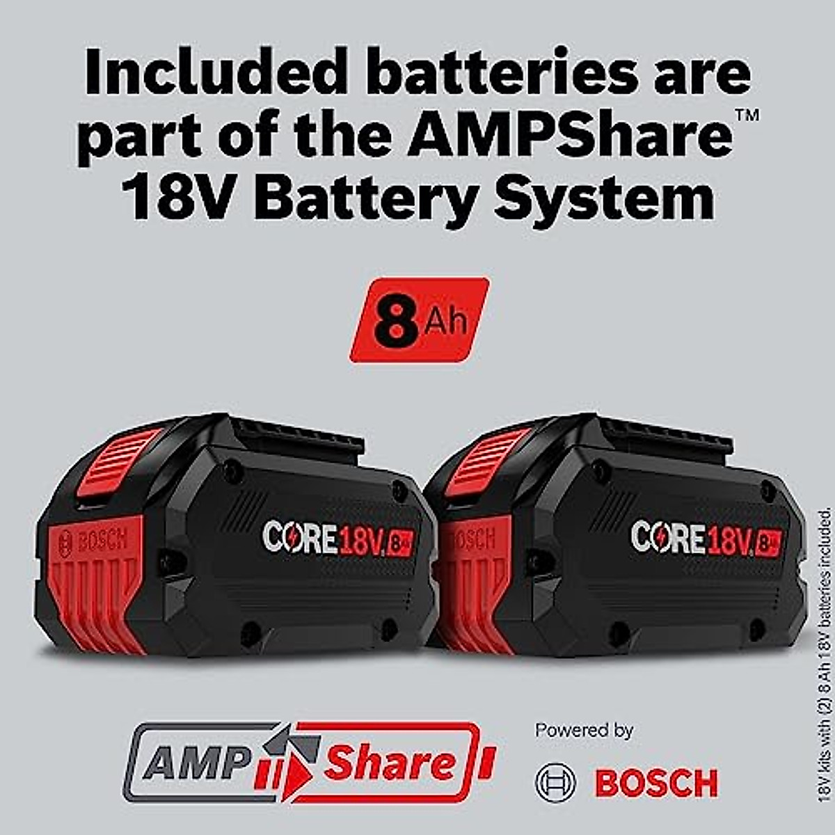 BOSCH GBH18V-45CK27 PROFACTOR™ 18V Connected-Ready SDS-max® 1-7/8 In. Rotary Hammer with (2) CORE18V® 12 Ah High Power Batteries