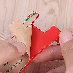 Mikikit Red Purses 9pcs Silicone Sleeve, Sticker Holder Red with Holder, Wallet, Pocket Wallet Compatible Phone, Tablets Adhesive Smartphones Fashion for Cell Id Holders Credit on Case,