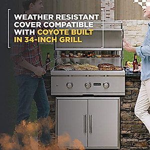 Coyote Grill Cover, Compatible with Coyote 34” Built in Grills - CCVR3-BI