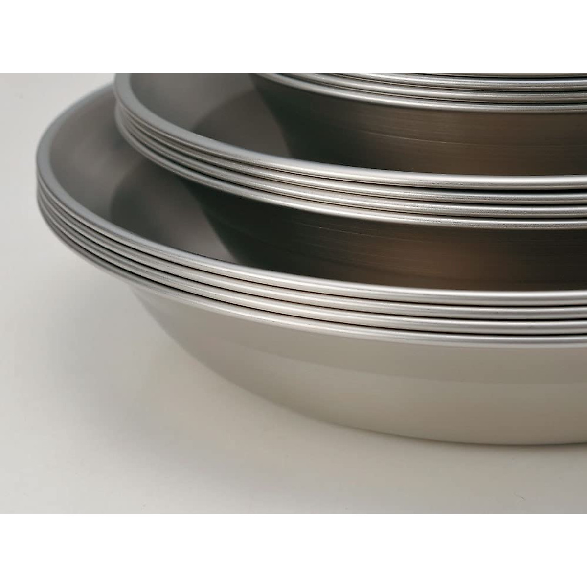 Snow Peak Tableware Set Family, 16 pcs, TW-021, Stainless Steel, Lightweight for Camping Everyday Use, Made in Japan, Lifetime Product Guarantee