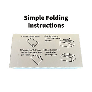 Bug Shield Sticky Glue Traps 36 Glue Boards, All Types of Incets, Spiders, Cockroaches, Ants, Cave Crickets, and More.Professional Strength Glue.