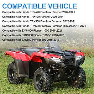 WATERWICH Shift Control Motor Compatible with TRX420 FourTrax Rancher 2007-2021 2012-2021 TRX500 FourTrax Foreman Replaces 31300-HP5-601