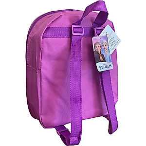 Ruz Frozen Anna And Elsa Toddler Girl 12 Inch Mini Backpack (Pink)