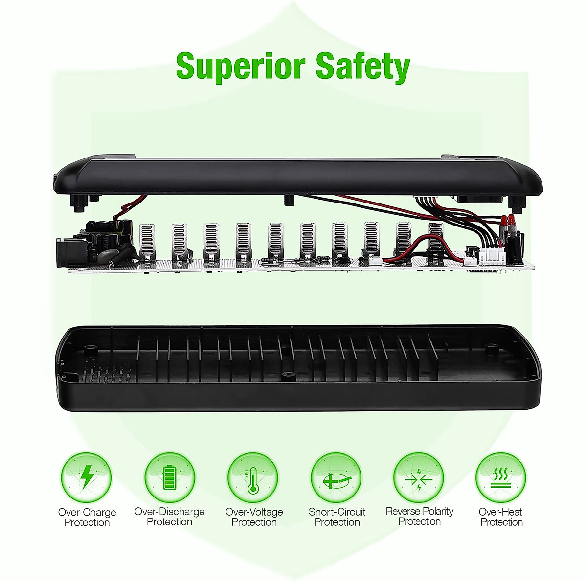 EBL 12 Bay LCD Universal Battery Charger for Rechargeable AA AAA 9V NIMH NICD Batteries