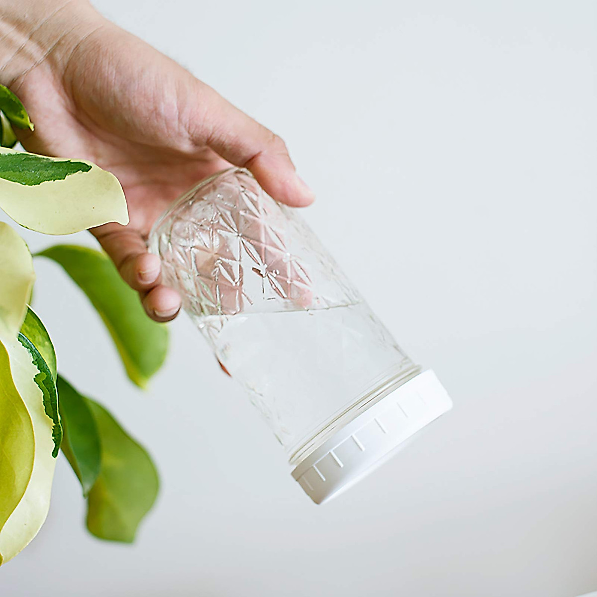 WUWEOT 40 Pack Wide Mouth Silicone Sealing Rings, 3.39In/86mm White Airtight Leak Proof Replacement Gaskets for Mason Jar Lids