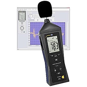 PCE-322A Sound Level Indicator Class II Decibel (dB) Meter with Data-Logging functionality from PCE Instruments