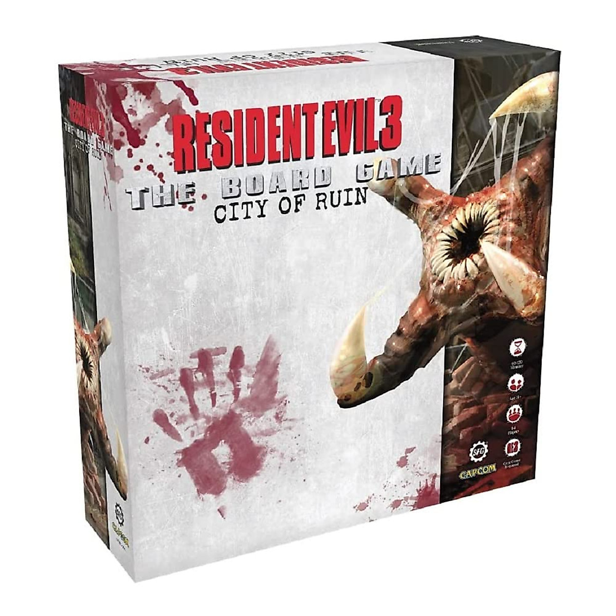 Resident Evil 3 The Board Game and City of Ruin Expansion Bundle (2 Items)