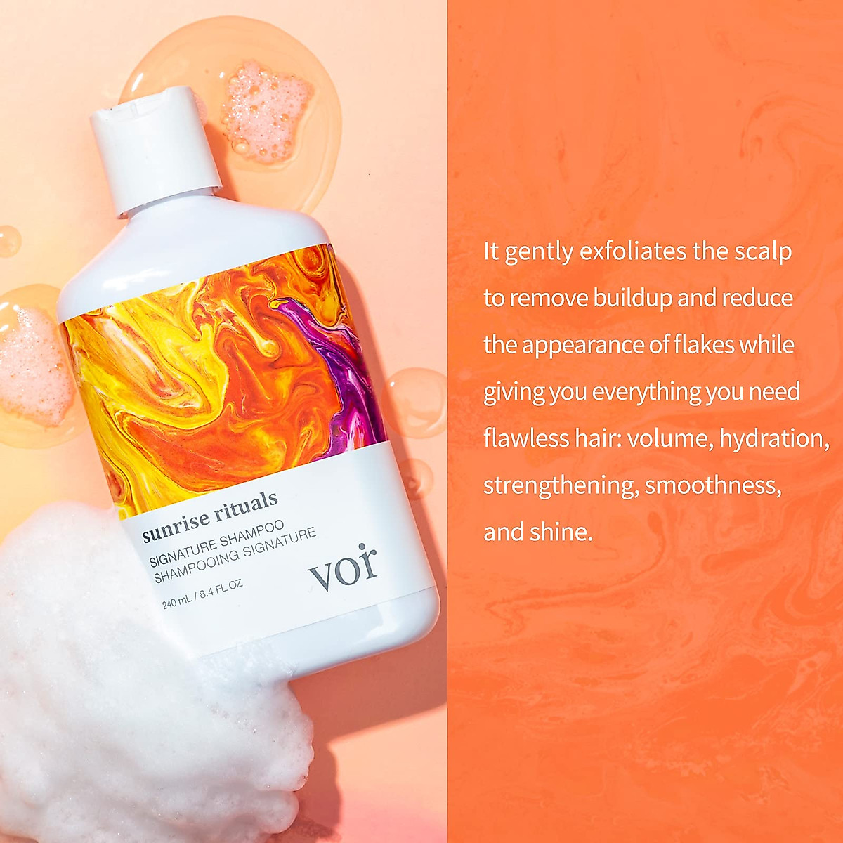 Voir Haircare Sunrise Rituals Signature Shampoo 8.4 Fl Oz