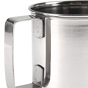 Lindy's metal drinking cup, 12 ounce, silver