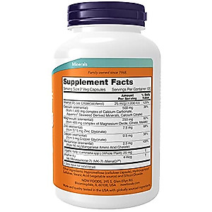 NOW Supplements, Cal-Mag with Zinc, Copper, Manganese and Vitamin D, 240 Capsules