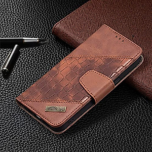 Fansipro Wallet Folio Case for Samsung Galaxy S9 Plus, Premium PU Leather Slim Fit Cover for Galaxy S9 Plus, 3 Card Slots, Steady Strong, Brown
