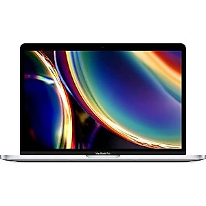 2020 Apple MacBook Pro with 2.3 GHz Intel Core i7 (13 inch, 32GB RAM, 512GB SSD) Silver (Renewed)