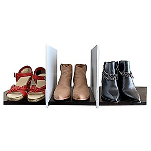 DR. ORGANIZER 51440 2 pc Shelf Divider, White Wood