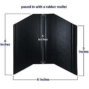 Harrier Interlocking Lawn and Garden Edging, 40 Pieces, 20 Linear Feet