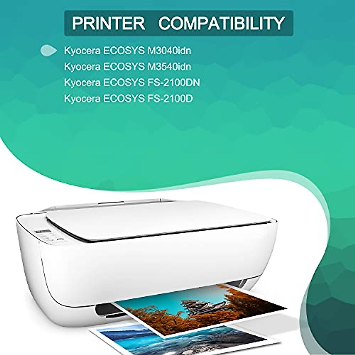 GREENBOX Compatible TK3102 High-Yield Toner Cartridge Replacement for Kyocera TK3102 TK-3102 1T02MS0US0 for ECOSYS M3040idn M3540idn FS-2100DN FS-2100D Printer (12,500 Pages, Black, 2-Pack)