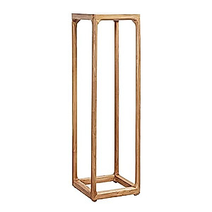 Bonsai Base Stand Wooden Plant Display Stand Tall Plant Stand Rack Indoor Flower Pots Stand Holder Planter Display for Living Room Balcony Garden Display Stand Base (Size : Large)