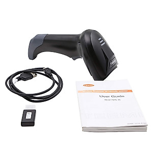 TEEMI QR Bluetooth Barcode Scanner, 1D 2D Wireless USB Imager for iPhone ipad Andriod Smartphone Tablet Mac Windows PC, Support PDF417 Driver License, Stable Bluetooth 5.0 Technology, with USB Dongle