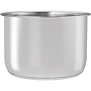 Goldlion Stainless Steel Inner Pot Compatible with Ninja Foodi 8 Quart Accessories Replacement Insert Liner