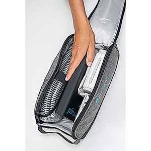 Snugell Travel CPAP Carrying Bag for ResMed AirMini Lightweight Design | Durable Fabric and Zippers | Versatile Storage Pockets and Compartments for CPAP Accessories | Includes Bag Only