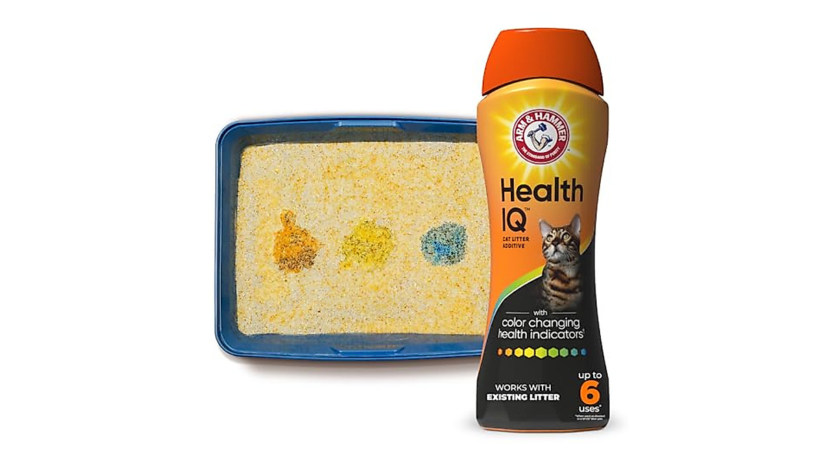 Arm & Hammer Health IQ Cat Litter Additive with Color Change Indicators
