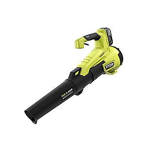 RYOBI (RY40460) 350 CFM 18V Cordless Jet Fan Blower, 4.0 Ah Battery and Charger