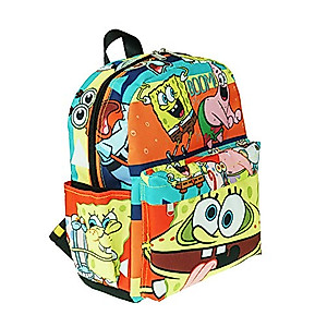 KBNL SpongeBob 12inch Deluxe All Over Print Daypack A21272 Medium