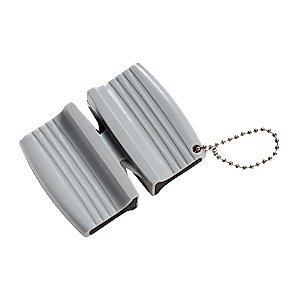 Mercer Culinary Keychain Dual Sharpener, Plastic, Gray 2-Inch