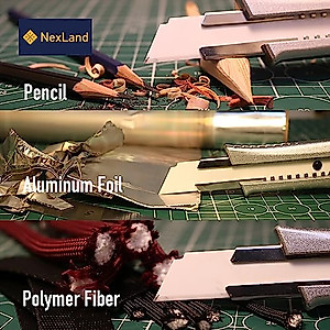 NexLand Ceramic Blade UB2-G3 Ultra-Sharp 18mm Utility Blade Snap Off Replacement Blades 6pcs