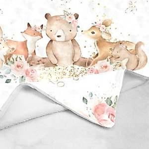 Custom Swaddle Blanket Girls,Baby Blanket With Name,Milestone Blanket For Baby Girl,Personalized Gifts For Women,Newborn Baby Girls Gift,Baby Custom Blanket For Toddler/Shower/Nursery Decor.30×40