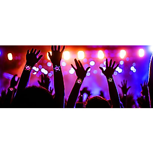 Party Favors for Kids 4-8 8-12, 32Pack LED Light Up Fidget Spinner Bracelets Goodie Bag Glow in The Dark Party Supplies Treasure Box Prizes Birthday Stocking Stuffers for Boys Girls