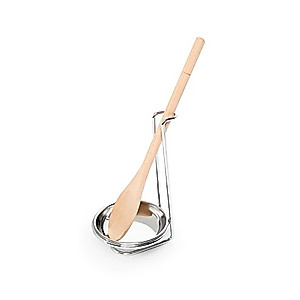 Fox Run Vertical Spoon Holder, 4.75 x 7.5 inches, Stainless Steel