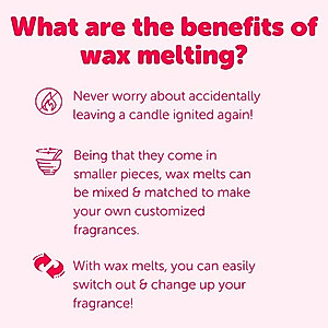 Happy Wax Watermelon Mojito Scented Natural Soy Wax Melts – 8 Oz. of Scented Wax Melts, Made in USA