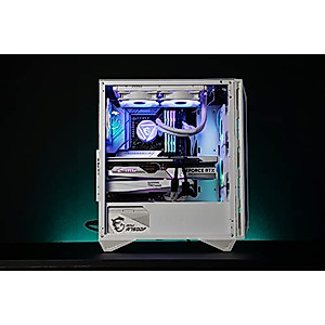 MSI Gaming GeForce RTX 4070 Ti 12GB GDRR6X 192-Bit HDMI/DP Nvlink Tri-Frozr 3 Ada Lovelace Architecture Graphics Card (RTX 4070 Ti Gaming X Trio White 12G)