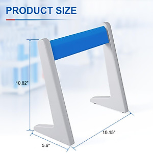 eLabPal 2PCS Pipette Stand, Laboratory Plastic Linear Micropipette Rack, Pipettor Holder, Fits Up to 7-8 Pipettes, Pack of 2(Pipettes Not Included)