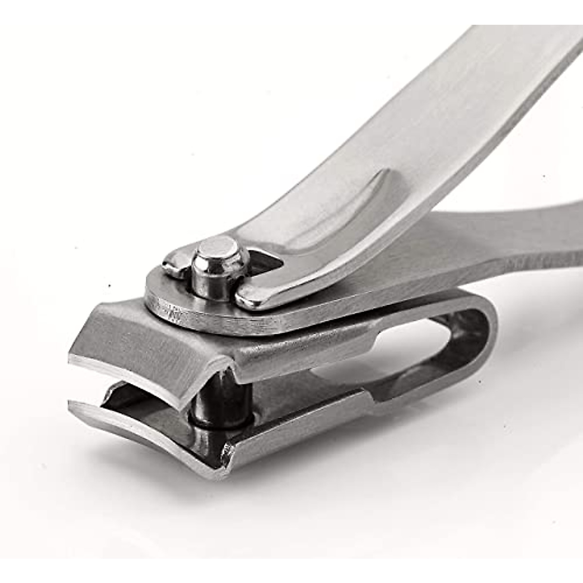 Clipper Genius Nail Clipper Set, 360 Degree Swivel Blade Nail Clippers for Men & Women, Designed to Trim with Precision, Lightweight Stainless Steel Fingernail & Toenail Trimmer, Compact Nail Cutter