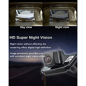 Backup Camera Rear View Camera, Park Assist Camera Compatible with Honda Accord 2.4L 3.5L 2014-2017, Reverse Cameras Replaces Number 39530-T2A-A21 39530-T2A-A31 39530-T2A-U110-M2 39530-T2A-U21