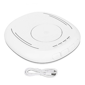 ASHATA Undetectable Mouse Mover, USB Mouse Mover, Automatic Mouse Mover Device with LED Display Adjustable Timing Driver Free Mouse Movement for Windows for OS X for Linux (White)