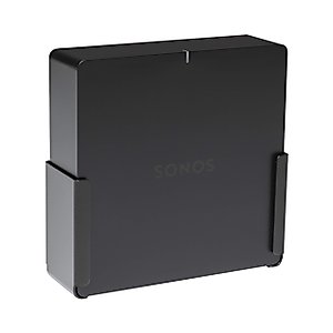 HIDEit Mounts Port Wall Mount for Sonos Port - Made in USA Black Steel Mount for Sonos Port Music Streamer
