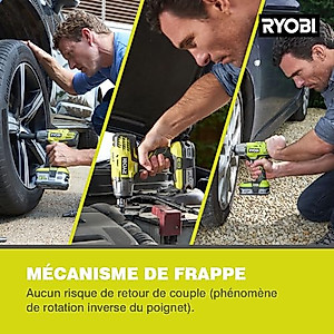 RYOBI R18IW3-0 18V ONE+ Cordless 3-Speed Impact Wrench (Body Only)