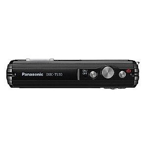 Panasonic Lumix DMC-TS10 14.1 MP Digital Camera with 4x Optical Image Stabilized Zoom and 2.7-Inch LCD (Black)