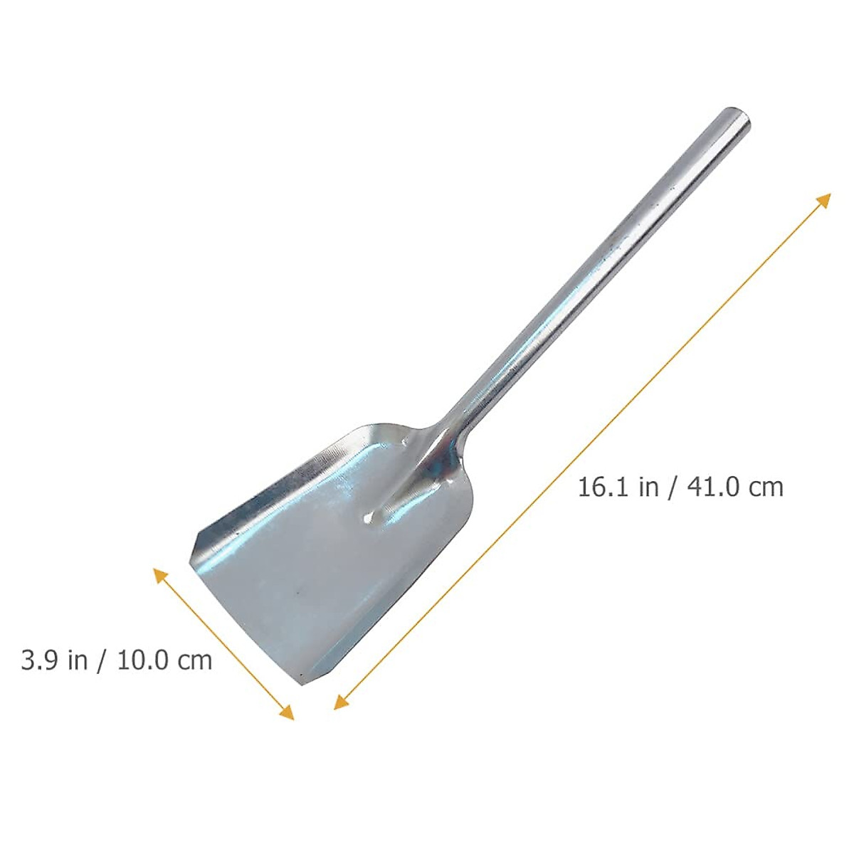 NUOBESTY Fireplace Ash Shovel 16 Inch Handle Coal Ash Shovel Cleaning Coal Shovel Hand Tools Gardening Shovel