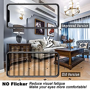 ALIDE Dimmable E12 Led Bulbs 6000k Daylight White 5W,Replace 40 Watt E12 Halogen Equivalent,T6 Base 120V E12 C7 LED Candelabra Bulbs Bright White for Ceiling Fan Chandelier Lighting,450lm,10Pack