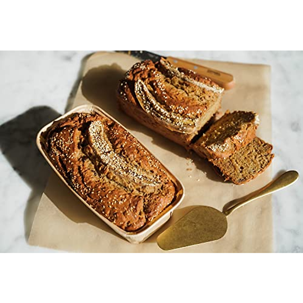 IF YOU CARE FSC Certified Paper Loaf Baking Pans, 4-count