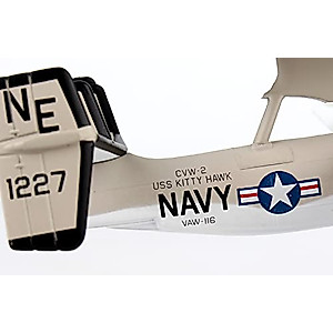 Daron Worldwide Trading Postage Stamp USN E-2C Hawkeye 1/145 Vaw-116 Sun K Airplane Model